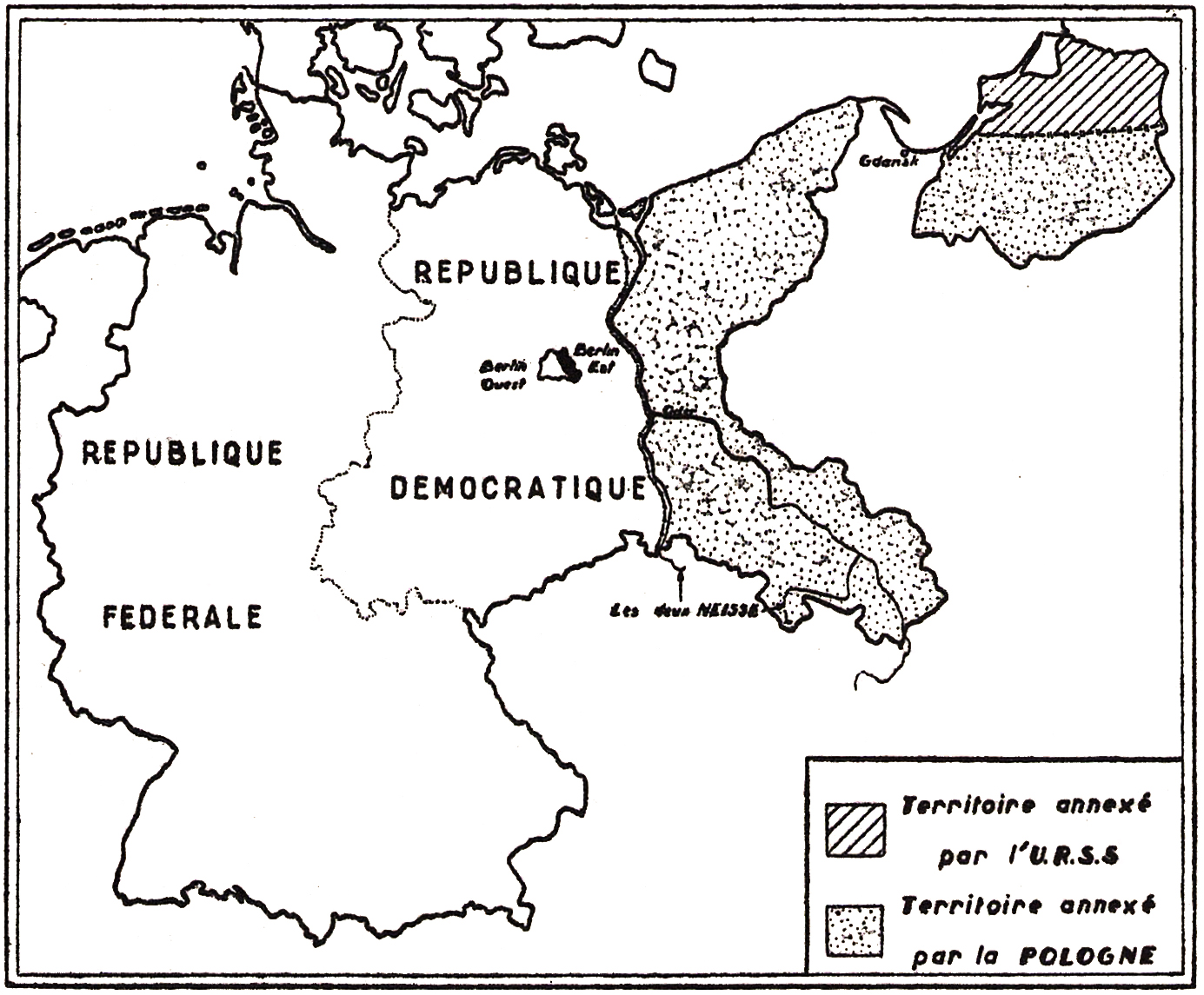 La République démocratique allemande (RDA) et la réunification