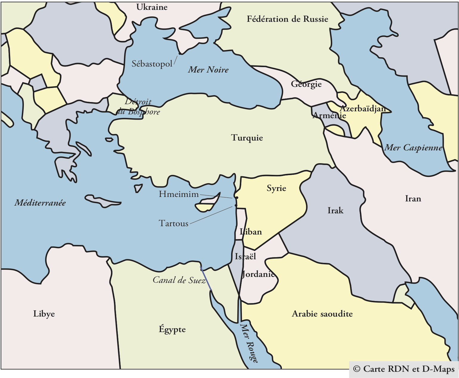 La base navale de Tartous en Syrie : une assise solide pour les forces ...